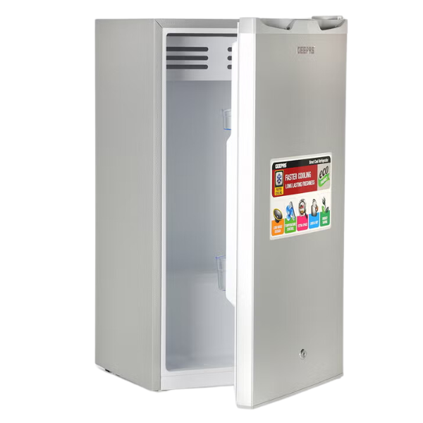 GEEPAS GRF115SPEH 110L Mini Fridge Silver